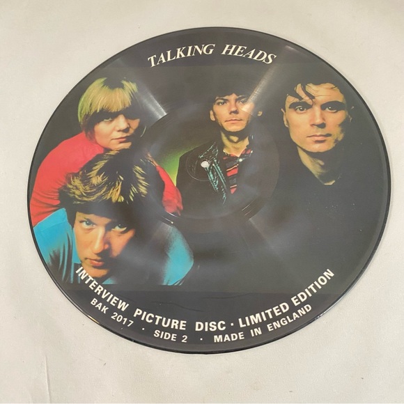 Orlake Records | Media | Talking Heads Interview Picture Disc Limited ...